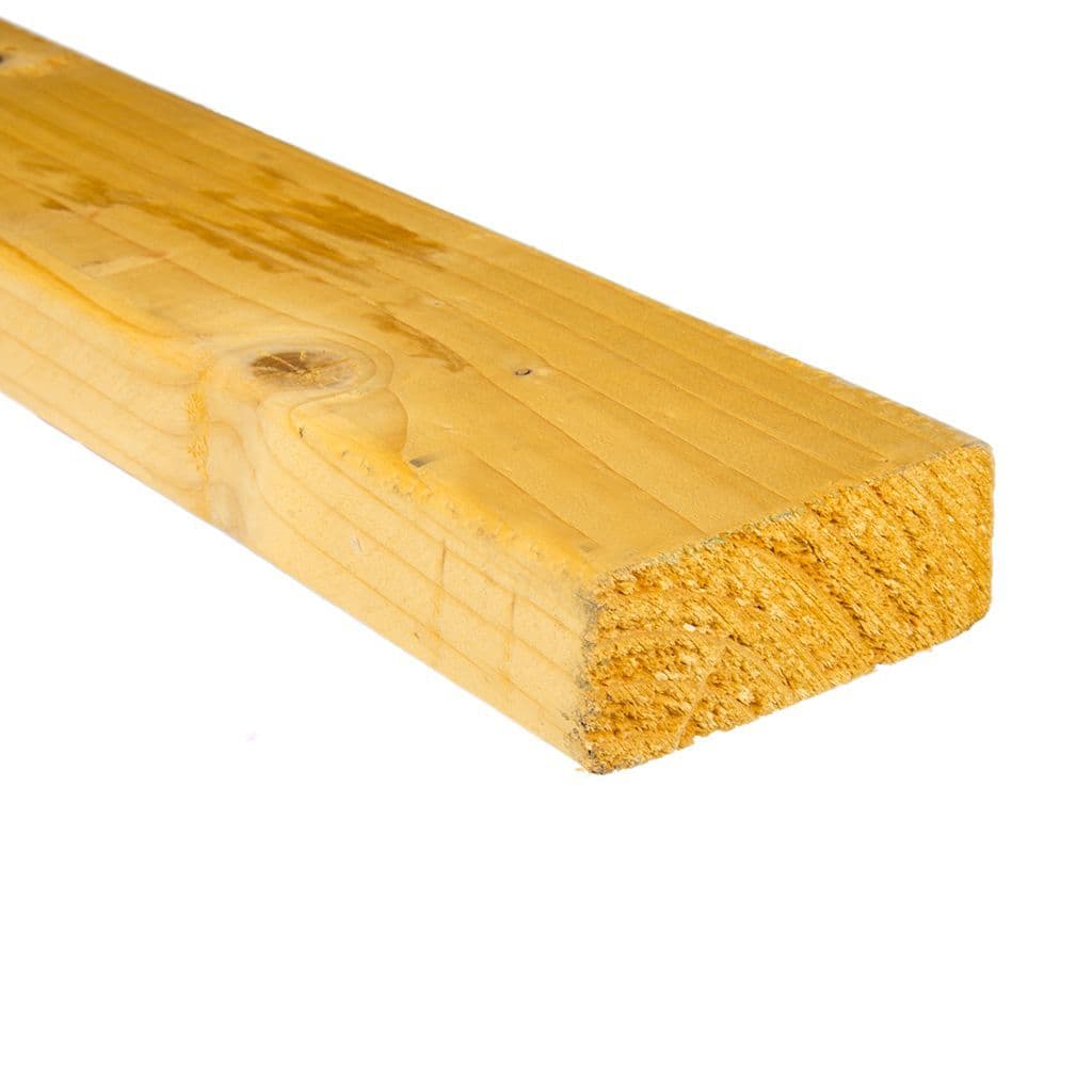 Treated C16 Timber 8x2 (45mm x 195mm) -Kiln Dried & Regularised - 4.8m ...